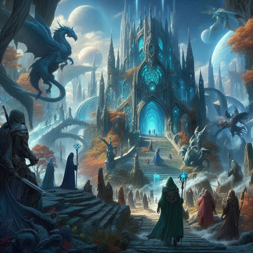 Fantasy realm by Brothers Hildebrandt, Amy Brown, Ismail Inceoglu - AI ...