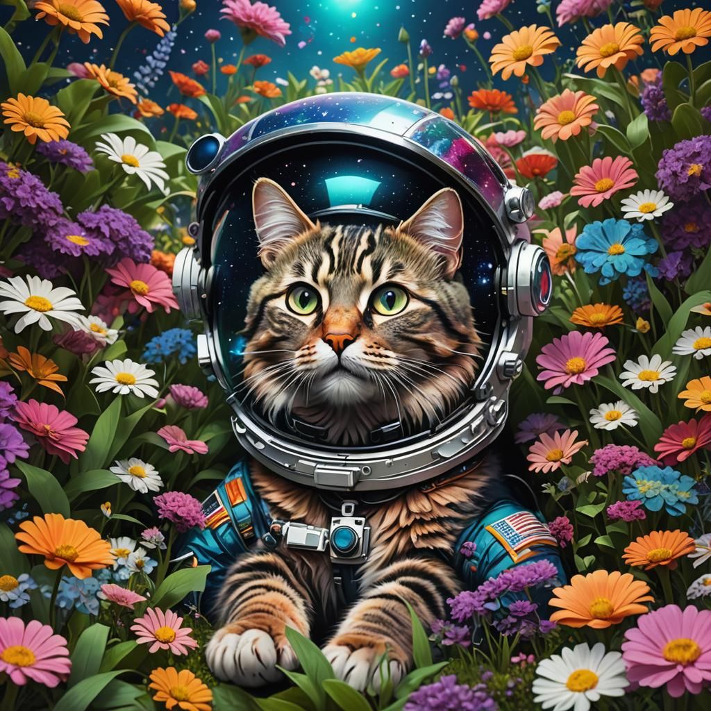 A Catstronaut - AI Generated Artwork - NightCafe Creator