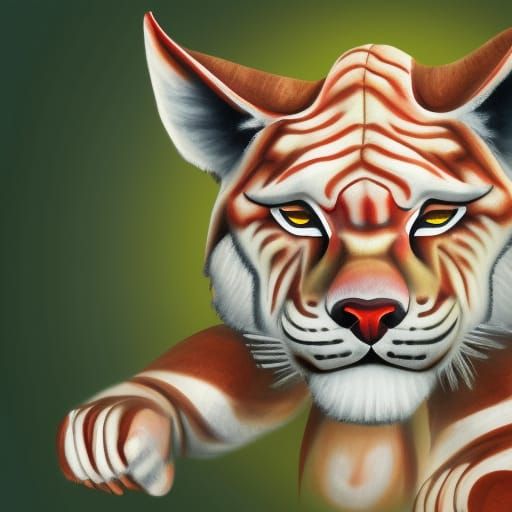 Tiger demon - AI Generated Artwork - NightCafe Creator