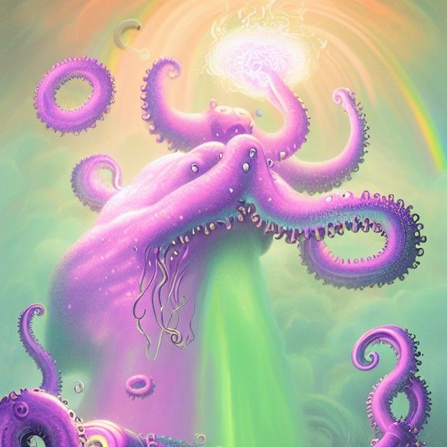 Uncle Blob ate too many humans… - AI Generated Artwork - NightCafe Creator