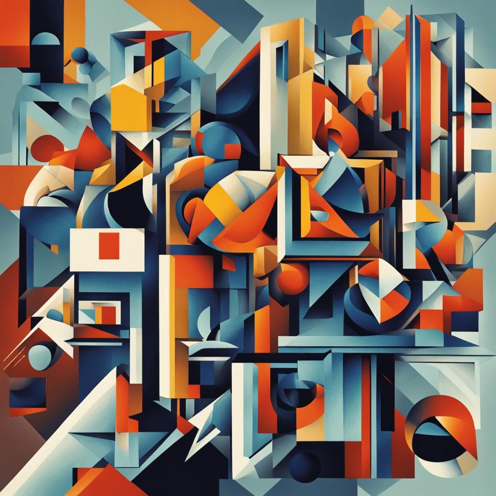 A geometric expression of the phrase "it is what it is" - AI Generated Artwork - NightCafe Creator