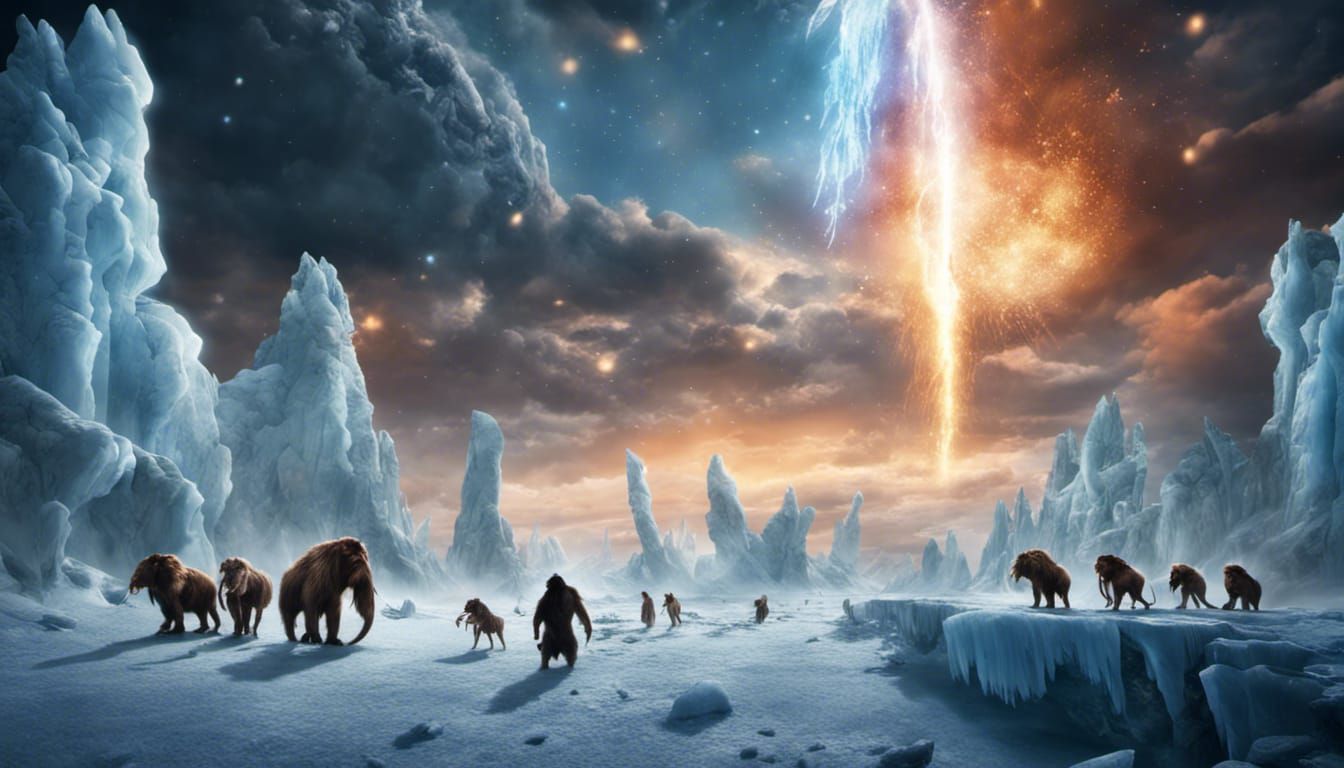 Ice Age Apocalypse - AI Generated Artwork - NightCafe Creator