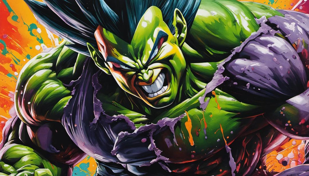 The Incredible Vegeta - AI Generated Artwork - NightCafe Creator