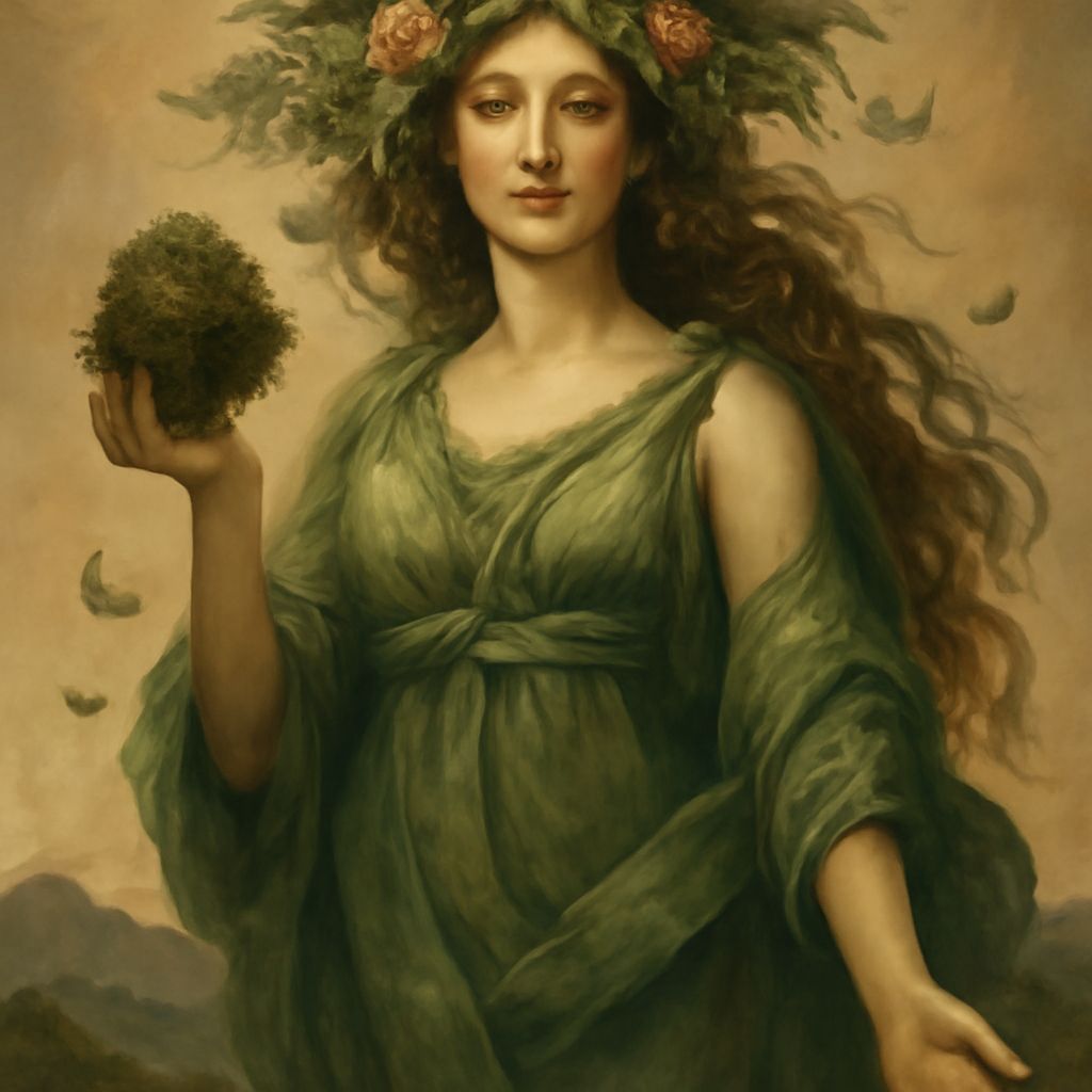 Gaia: The primordial goddess and personification of the Earth