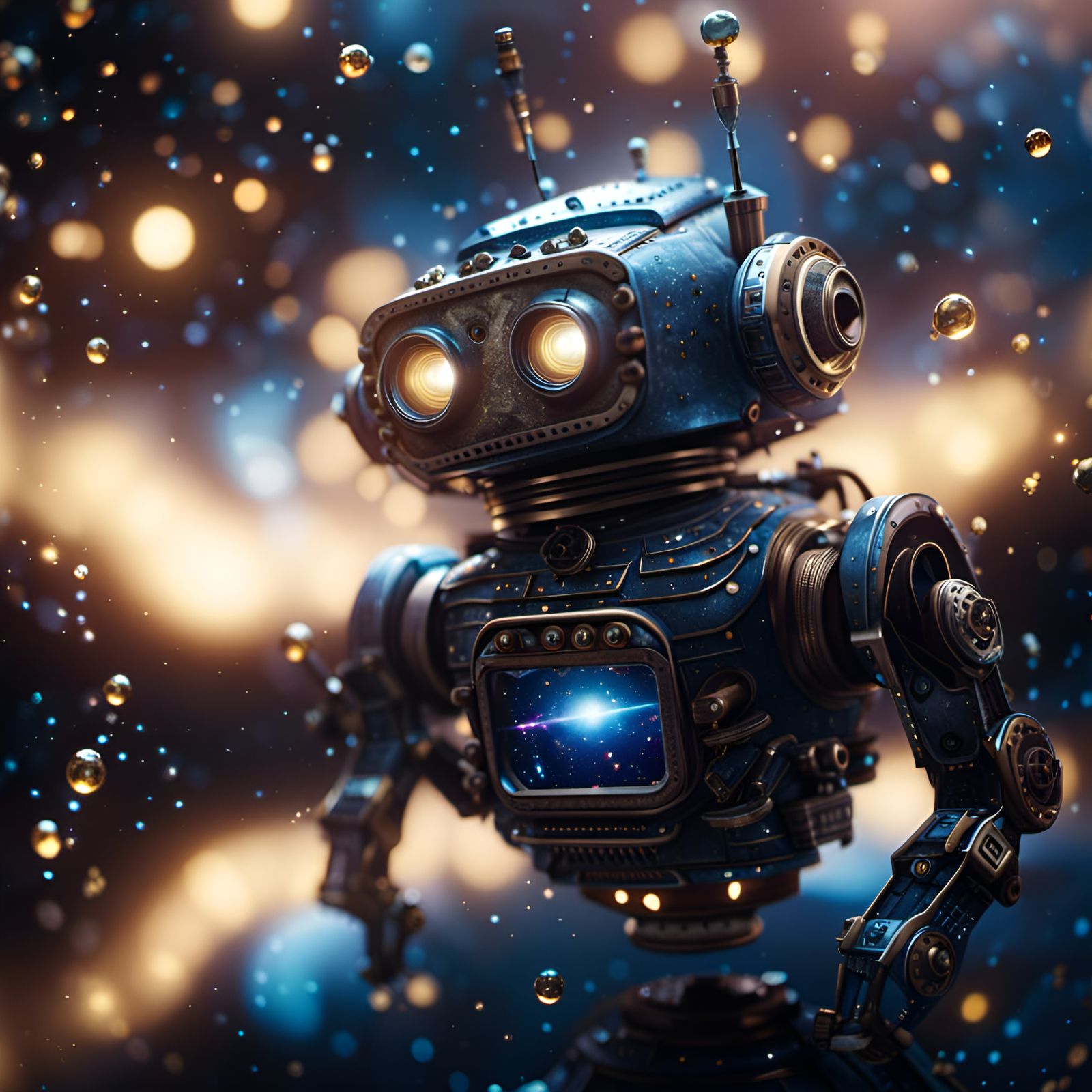 Spacebot - AI Generated Artwork - NightCafe Creator