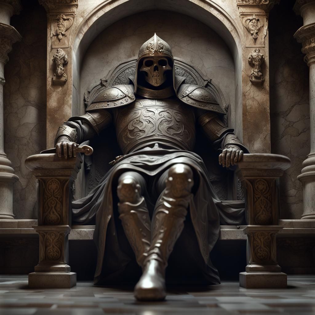 Dead knight slumber - AI Generated Artwork - NightCafe Creator
