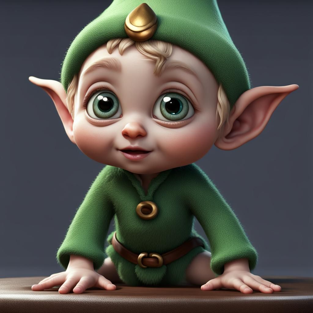 Eli the Elf - AI Generated Artwork - NightCafe Creator