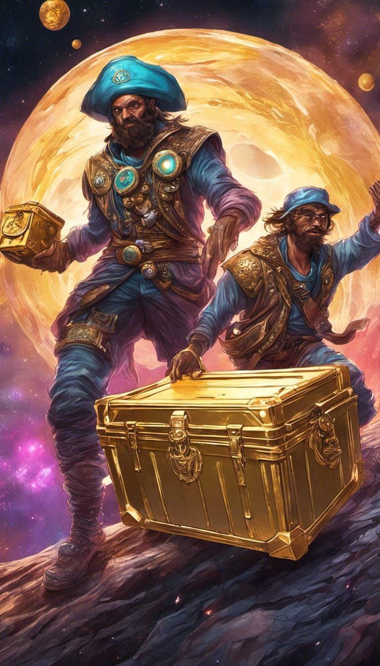 Pirate Brothers And Their Booty - AI Generated Artwork - NightCafe Creator