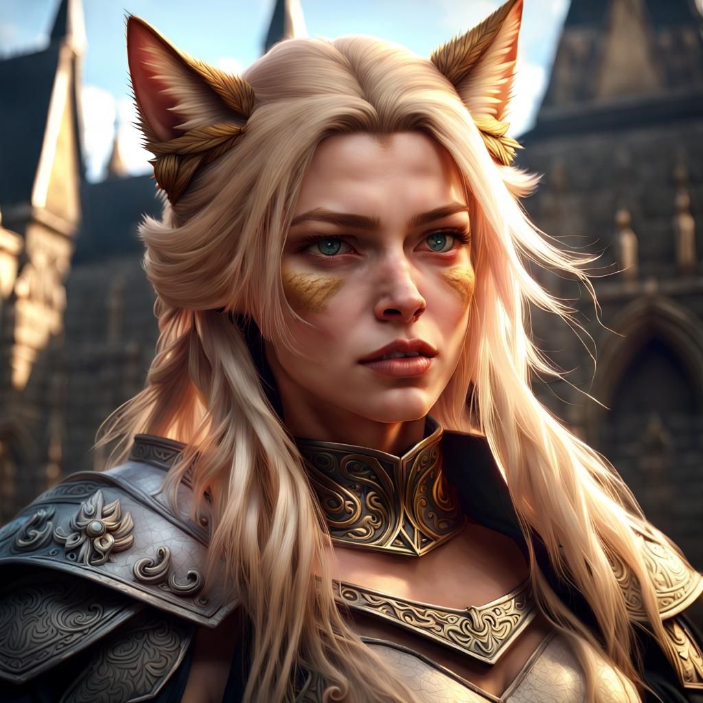 Medieval Neko - AI Generated Artwork - NightCafe Creator