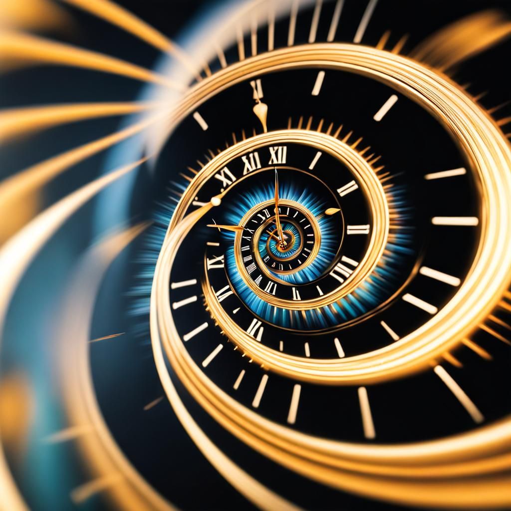 illusion of time - AI Generated Artwork - NightCafe Creator