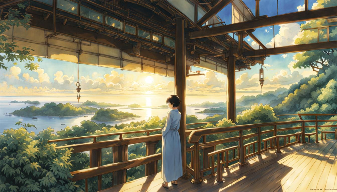 Morning View - AI Generated Artwork - NightCafe Creator