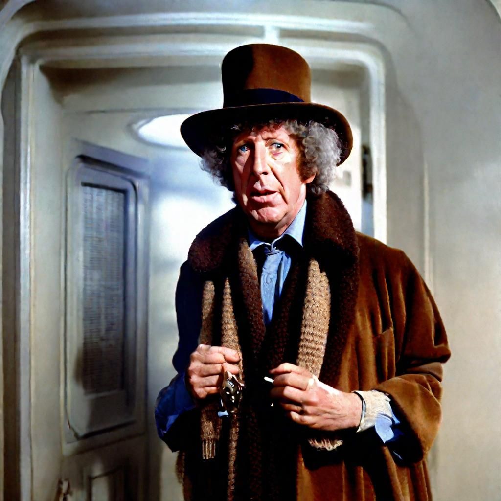 Doctor Who with the key to time - AI Generated Artwork - NightCafe Creator