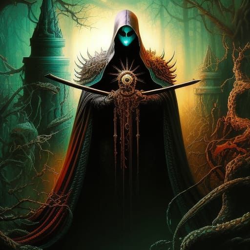 Crypt Keeper - AI Generated Artwork - NightCafe Creator