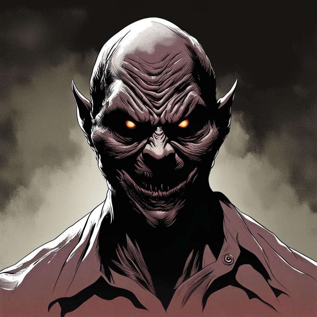 The Boogeyman - Sinister Boogeyman: A Vivid Depiction of Fea...