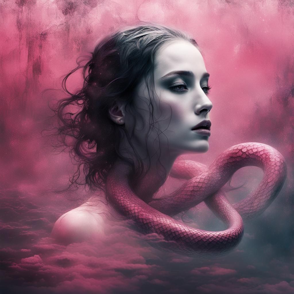 The Lamia - AI Generated Artwork - NightCafe Creator