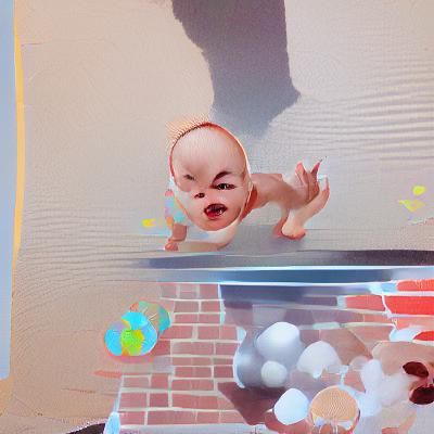 demented baby