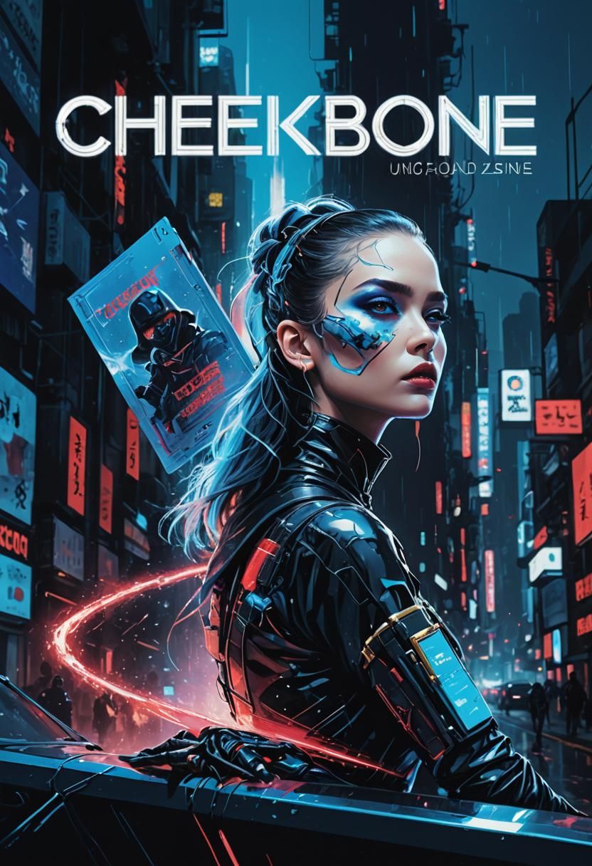 'Cheekbone' Magazine - For All Your Upgrades - AI Generated Artwork ...