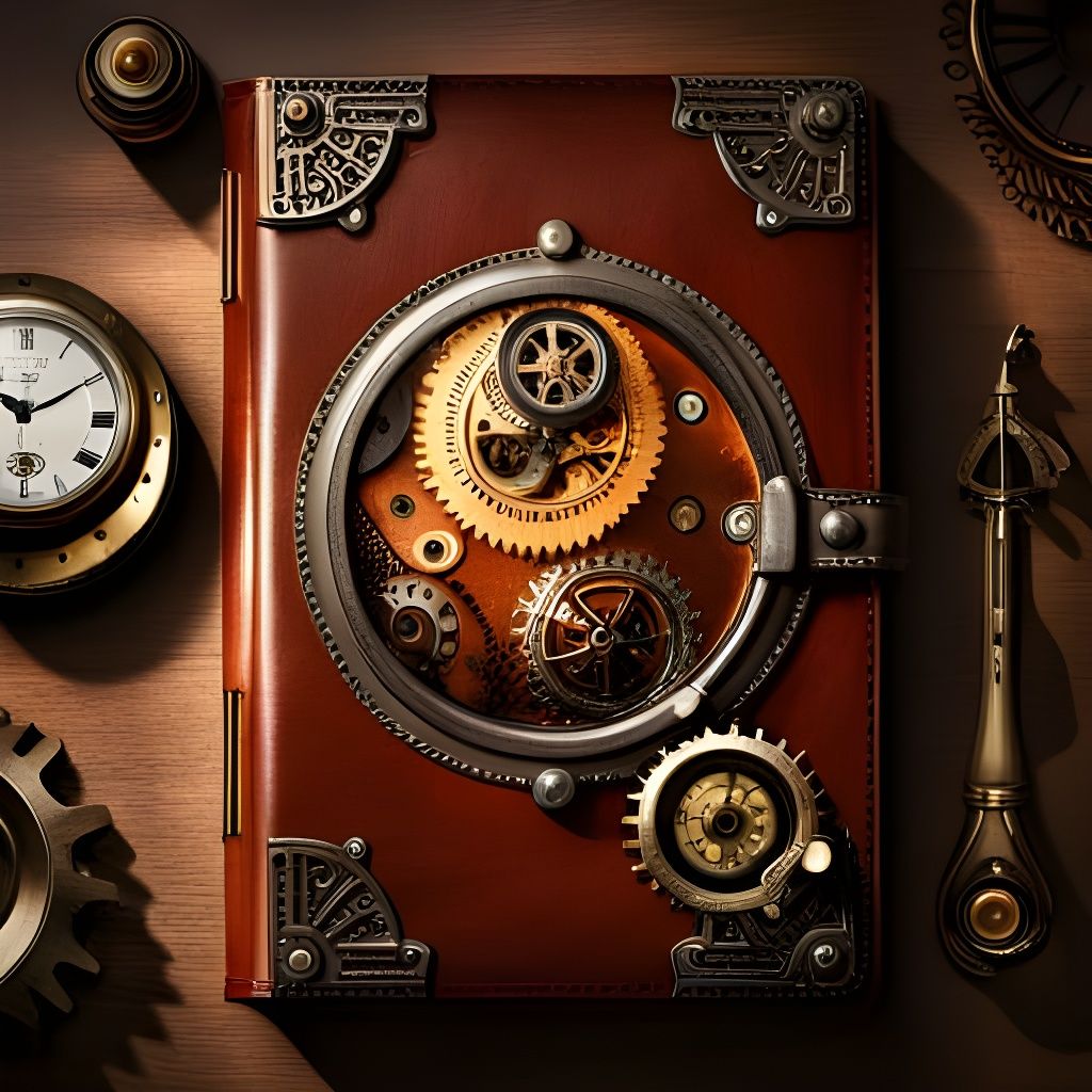 The Journal of Steampunk Inventions - AI Generated Artwork - NightCafe ...