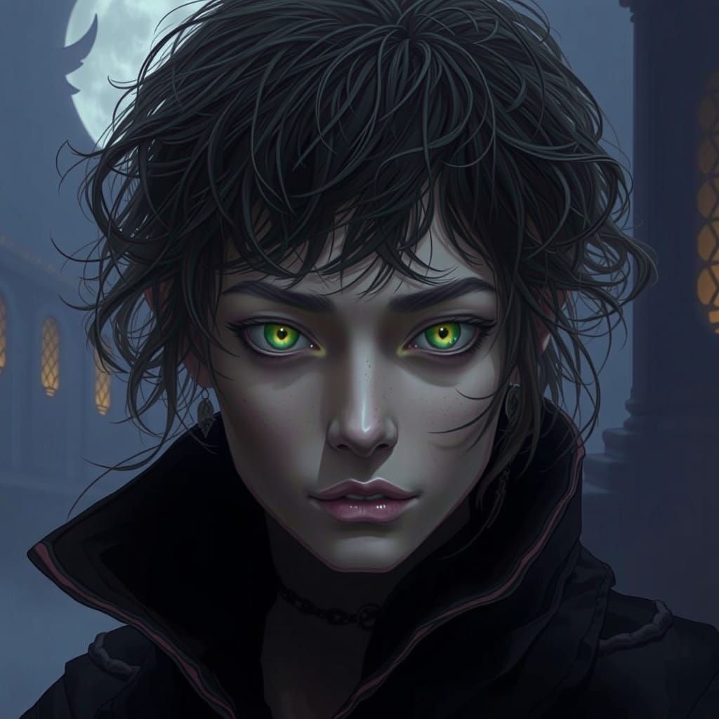 vampire hypnotic yellow eyes - Supernatural Gothic Vampi...