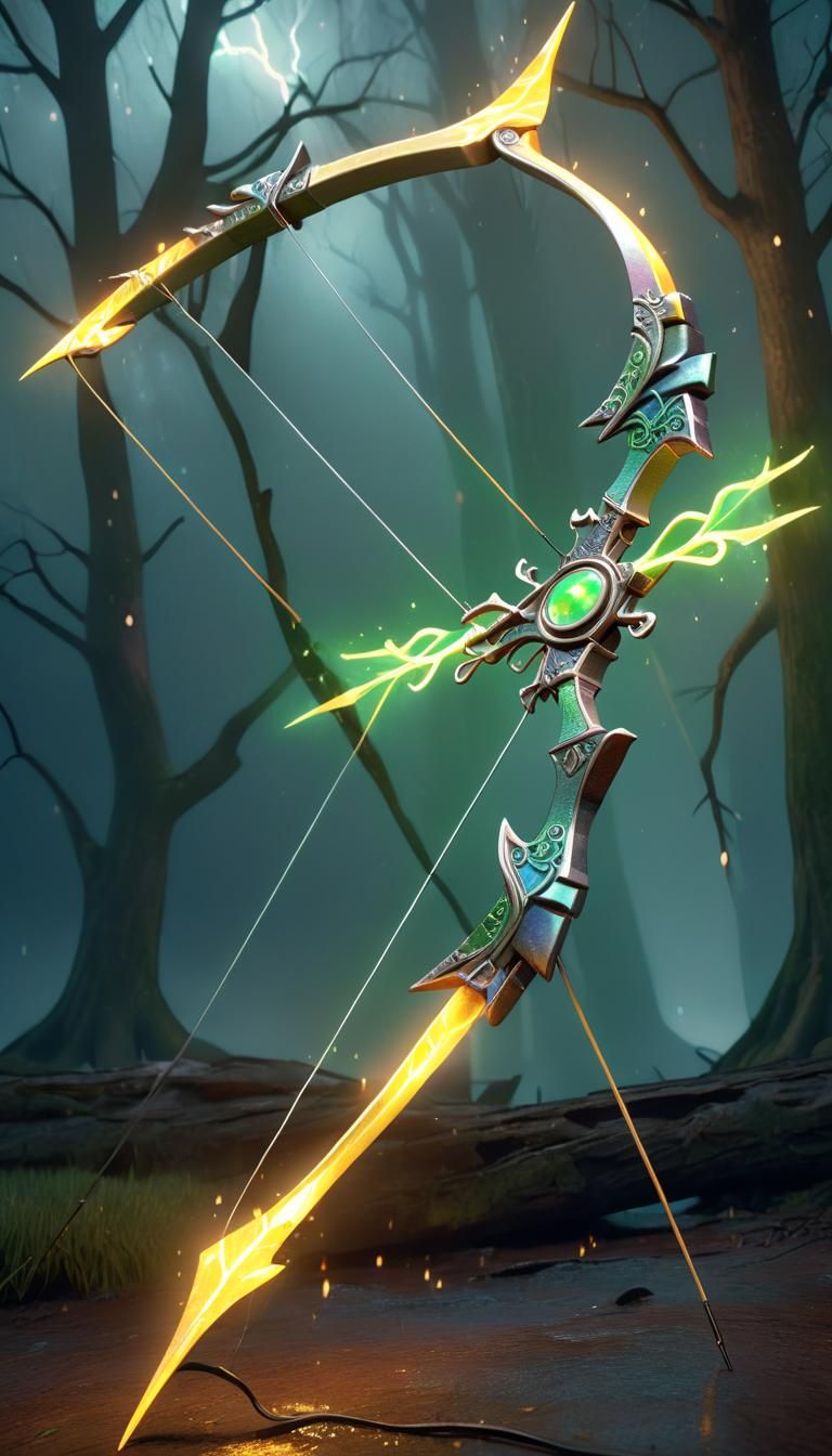 A Mystical Bow - AI Generated Artwork - NightCafe Creator