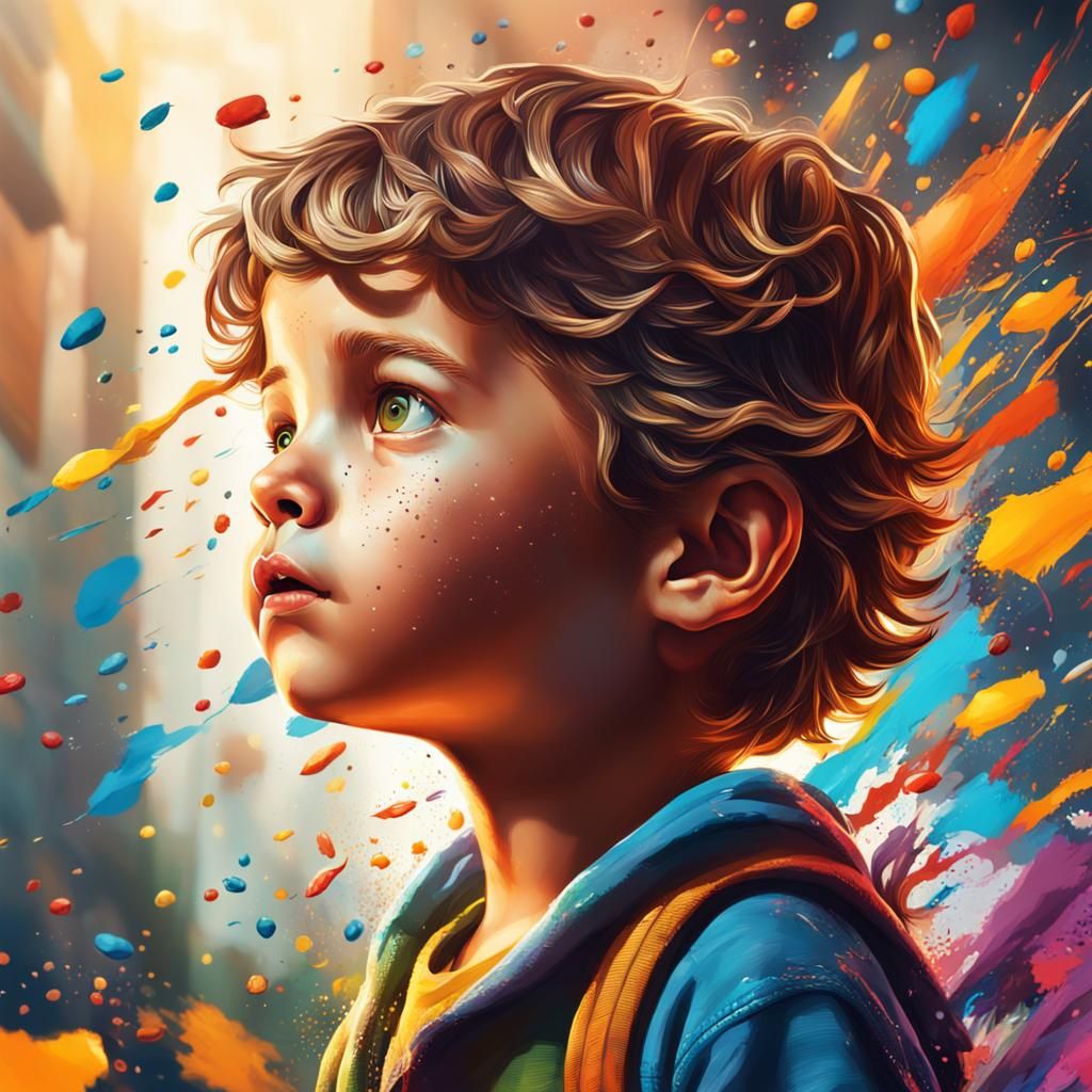 Childlike Wonder - AI Generated Artwork - NightCafe Creator