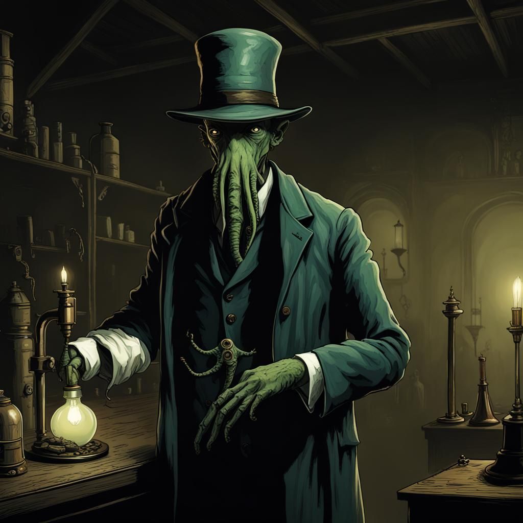 Dr. Squid - AI Generated Artwork - NightCafe Creator