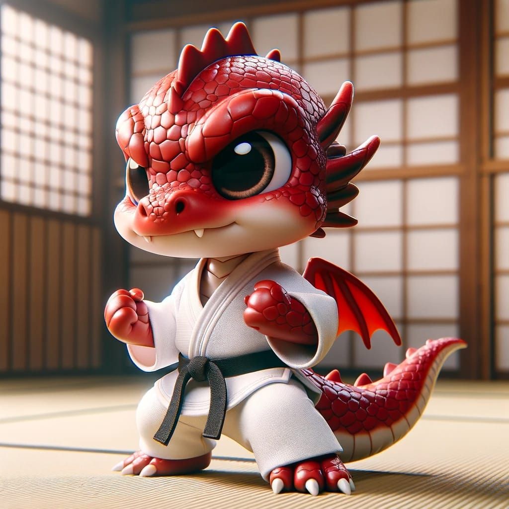 Dragon Dojo - AI Generated Artwork - NightCafe Creator