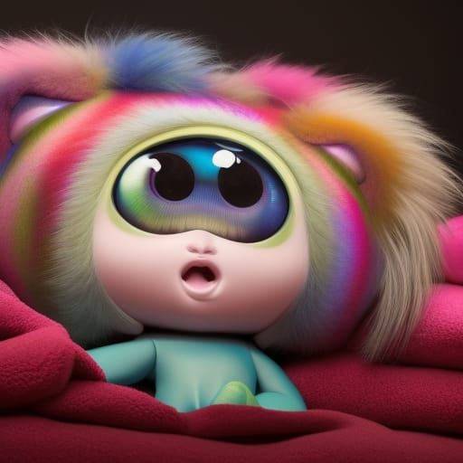 Alien Baby - AI Generated Artwork - NightCafe Creator