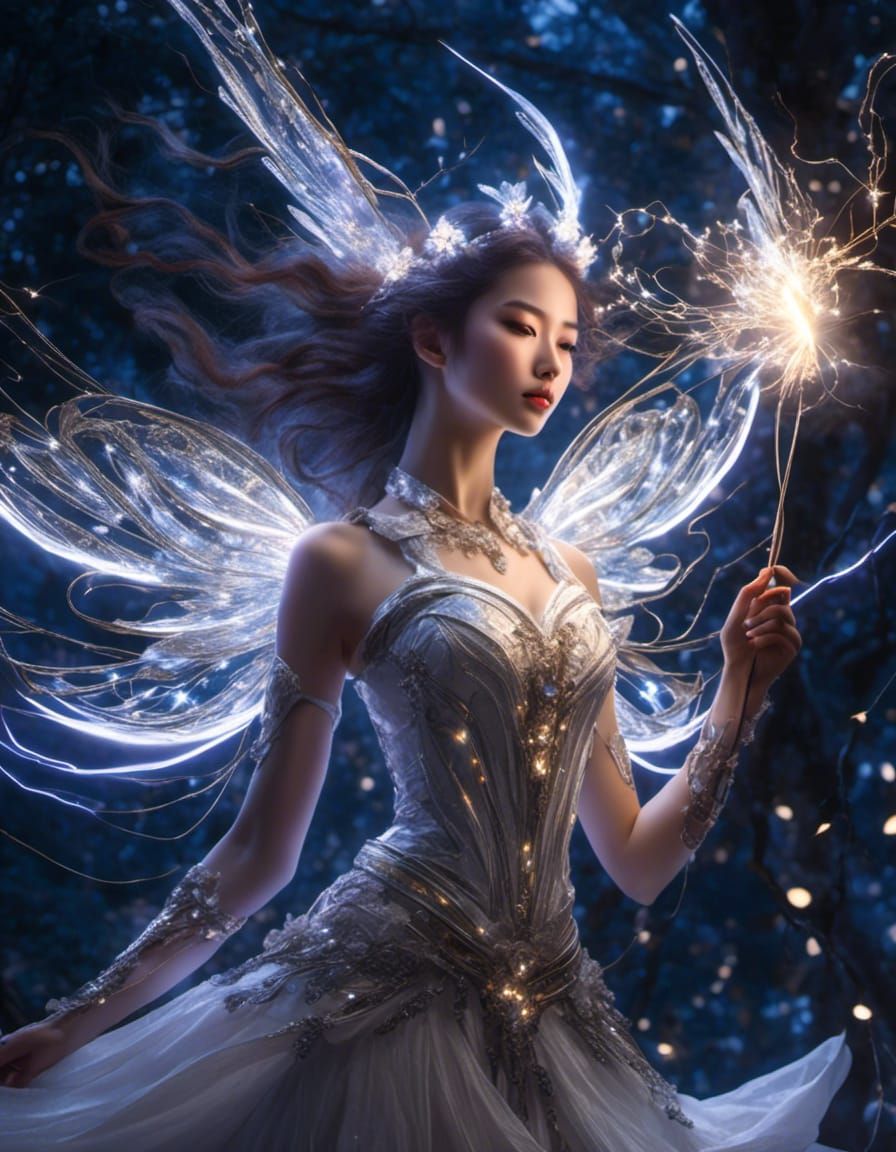 Lightning spell - AI Generated Artwork - NightCafe Creator