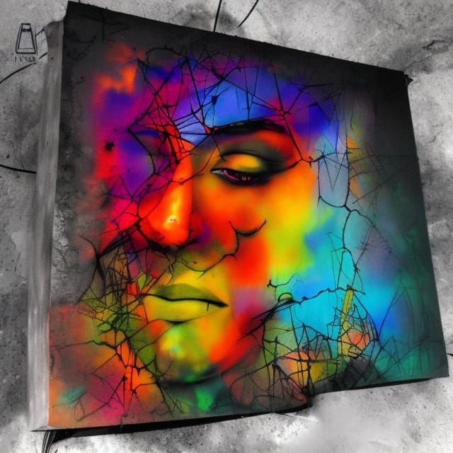 A Portrait of Color - AI Generated Artwork - NightCafe Creator