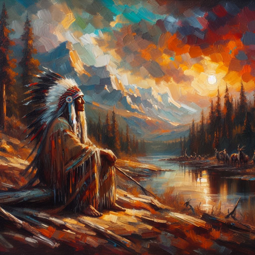 Native American - AI Generated Artwork - NightCafe Creator