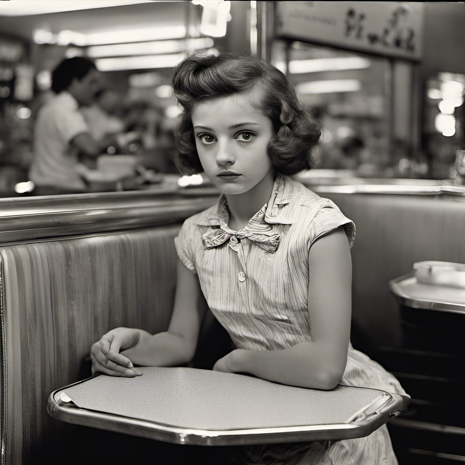 1950s Girl Ai Generated Artwork Nightcafe Creator