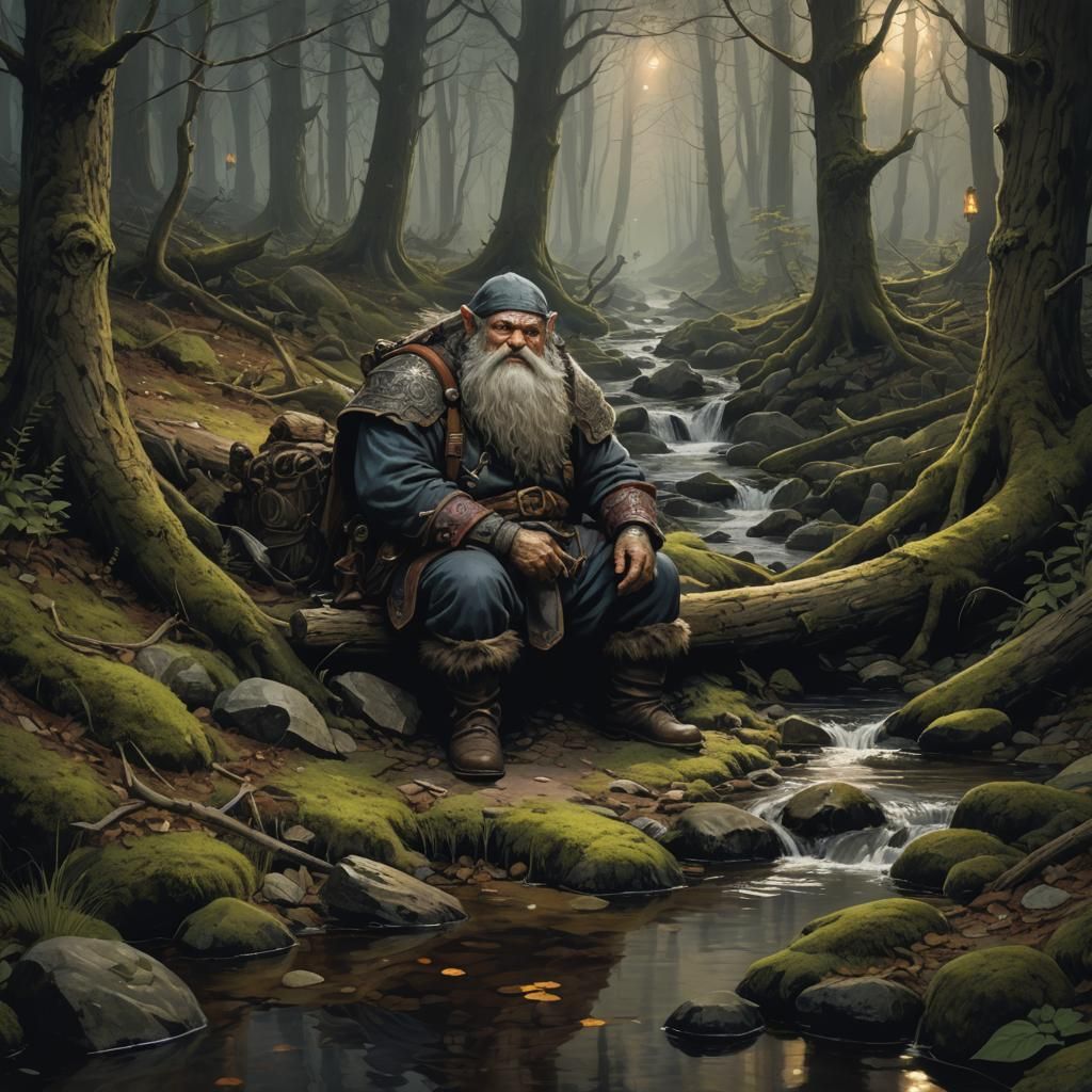 grim dwarf - AI Generated Artwork - NightCafe Creator