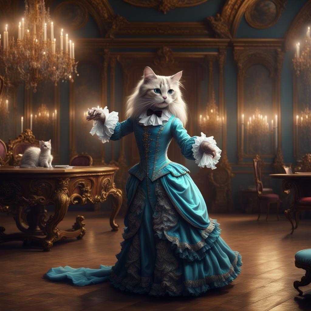 Rococo Ragdoll - AI Generated Artwork - NightCafe Creator