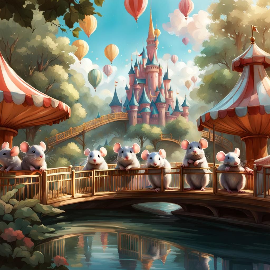 Roll up, roll up, welcome to Mouseville. The coolest, biggest Mouse ...