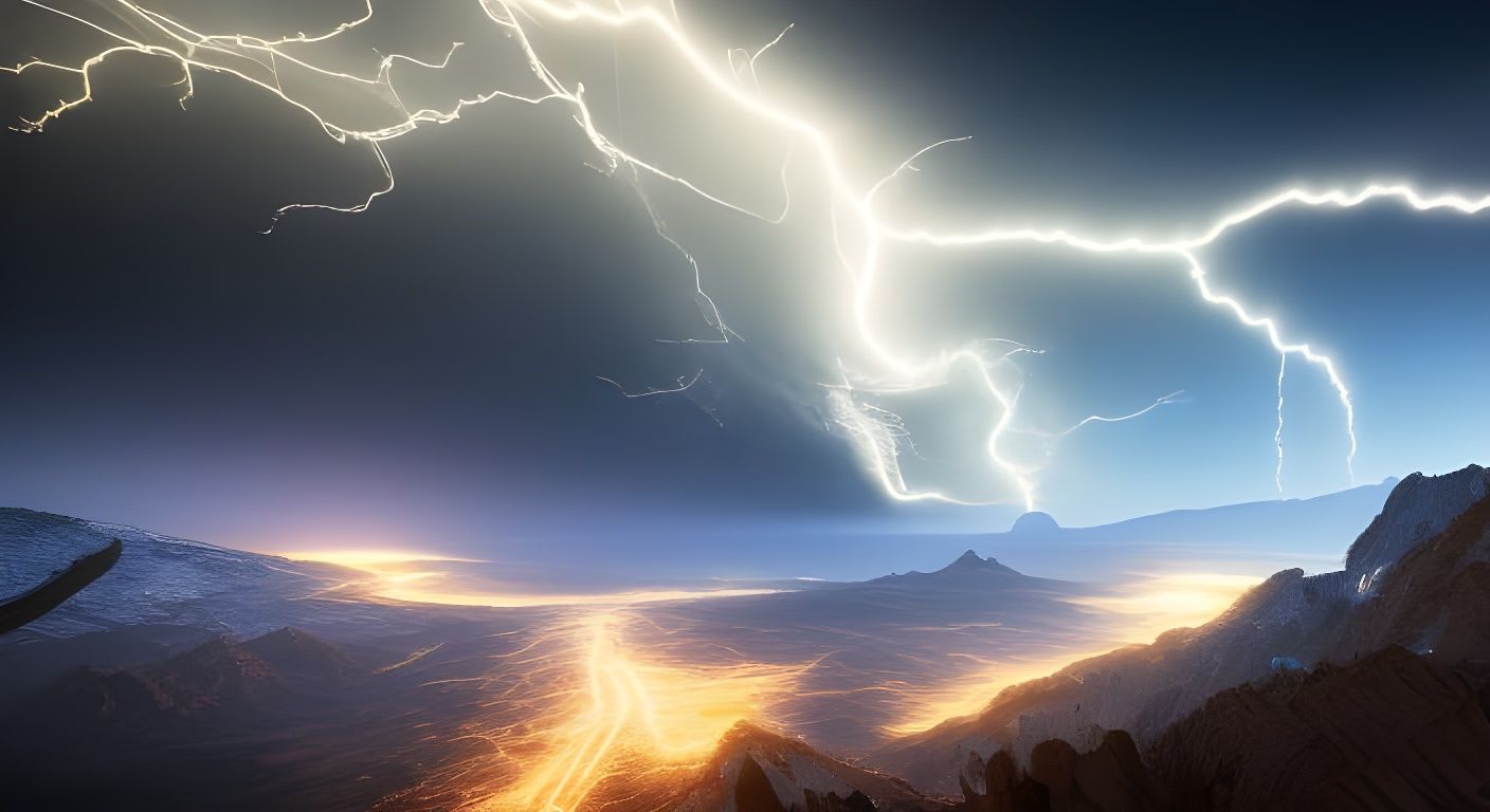 electric sky - AI Generated Artwork - NightCafe Creator