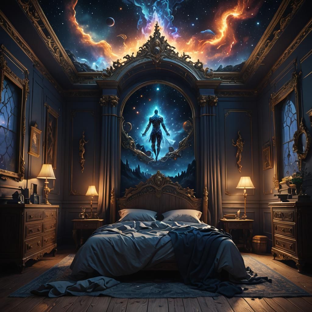 A traveling soul - AI Generated Artwork - NightCafe Creator