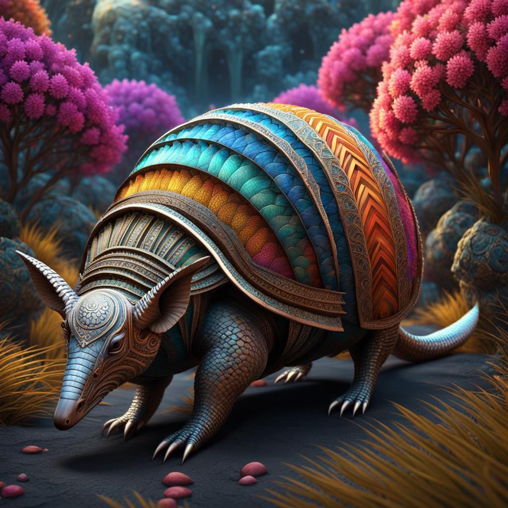 Armadillo - AI Generated Artwork - NightCafe Creator