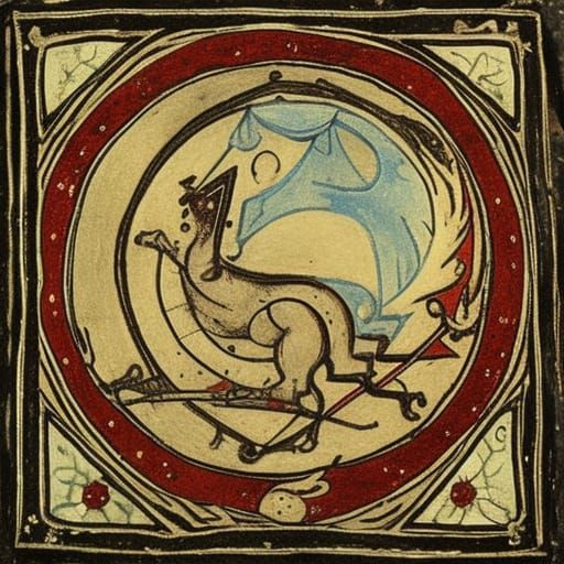 Medieval Moon Anxiety - AI Generated Artwork - NightCafe Creator