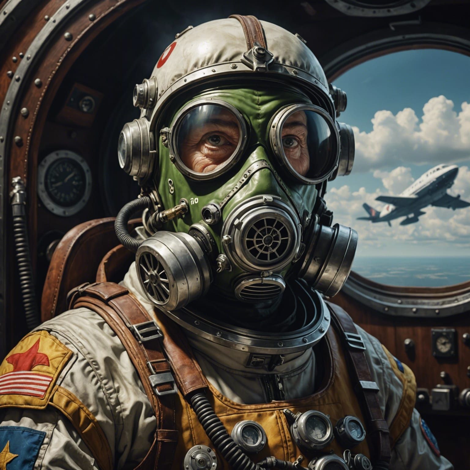 astronaut pilot titanic - AI Generated Artwork - NightCafe Creator