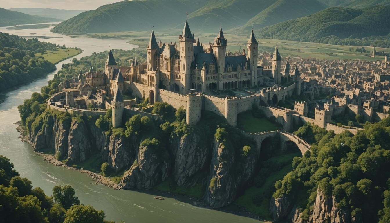 Fantasy palace - AI Generated Artwork - NightCafe Creator