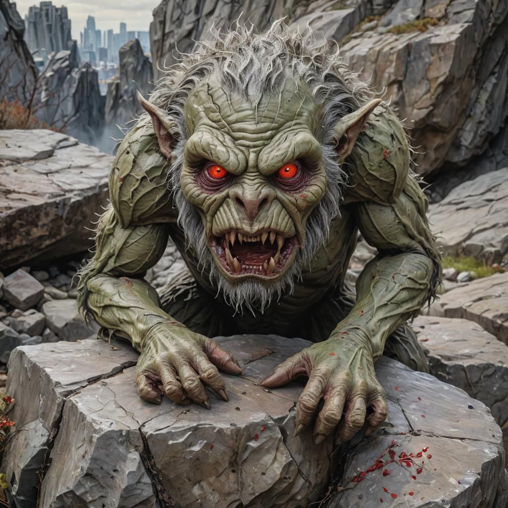 So this "outside" huh? - Hyperrealistic Fantastical Creature...