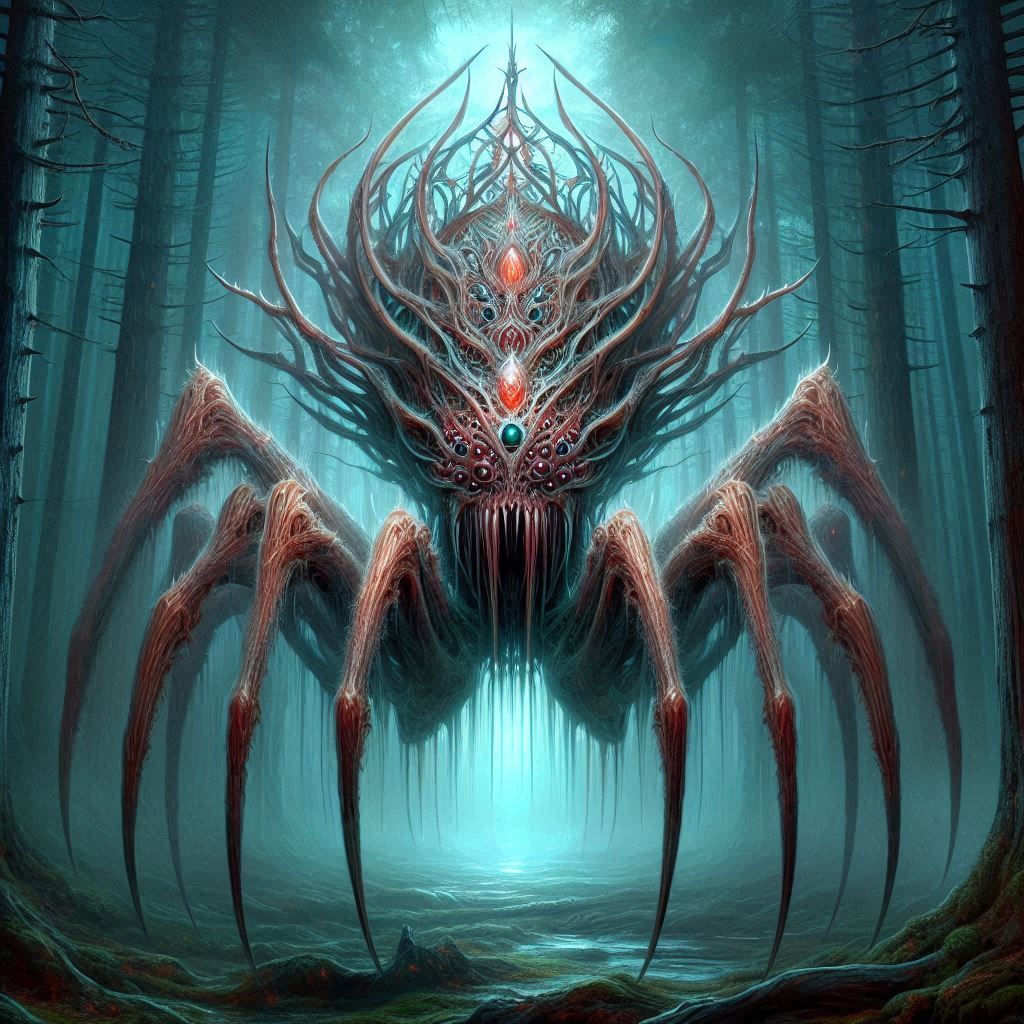 Spiders - AI Generated Artwork - NightCafe Creator