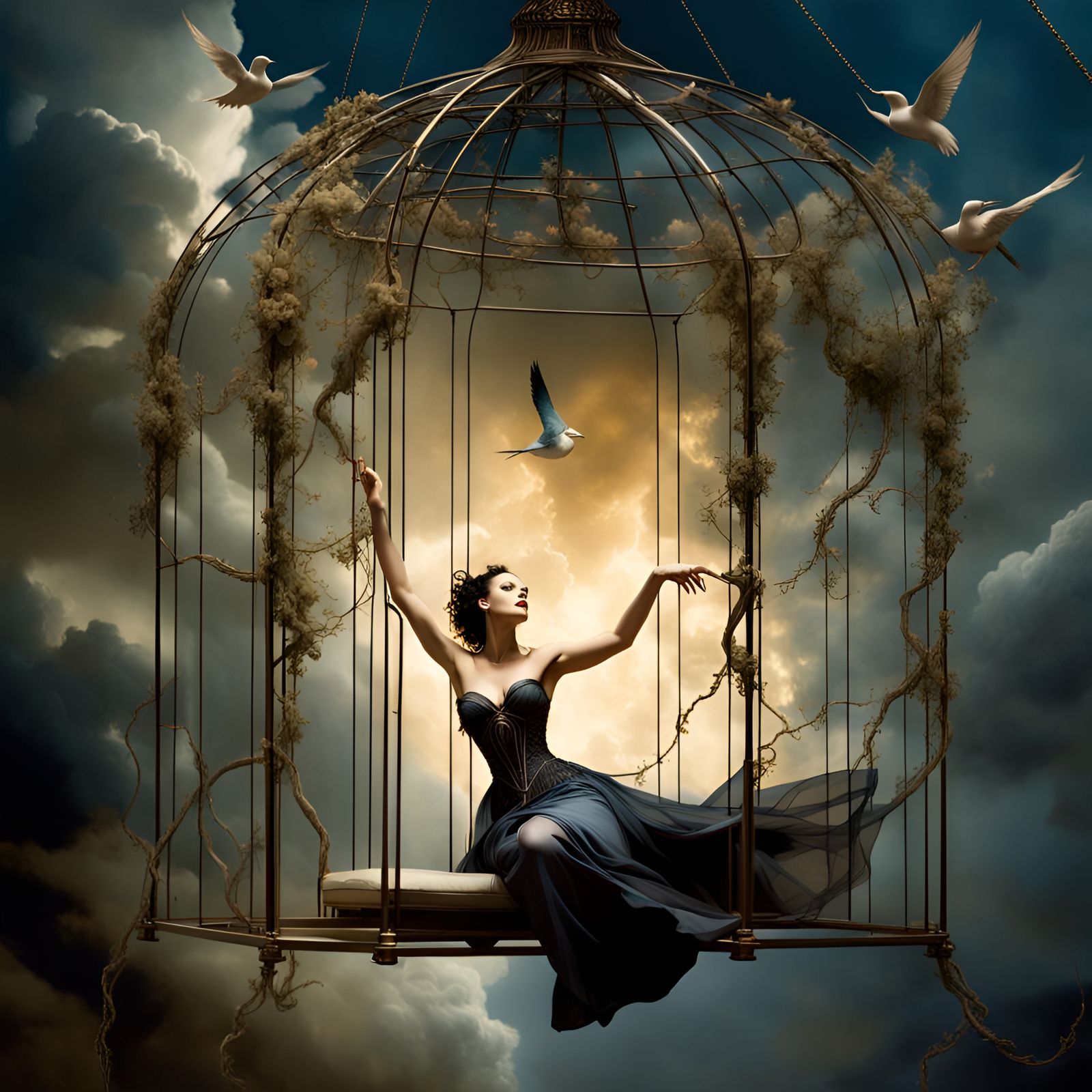 Uncaged - AI Generated Artwork - NightCafe Creator