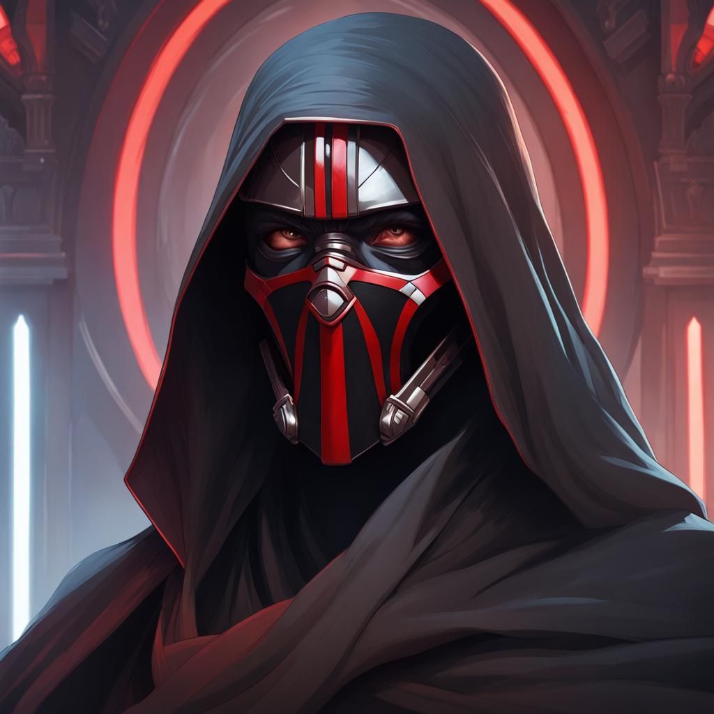 Sith Lord Ruin Masked - AI Generated Artwork - NightCafe Creator