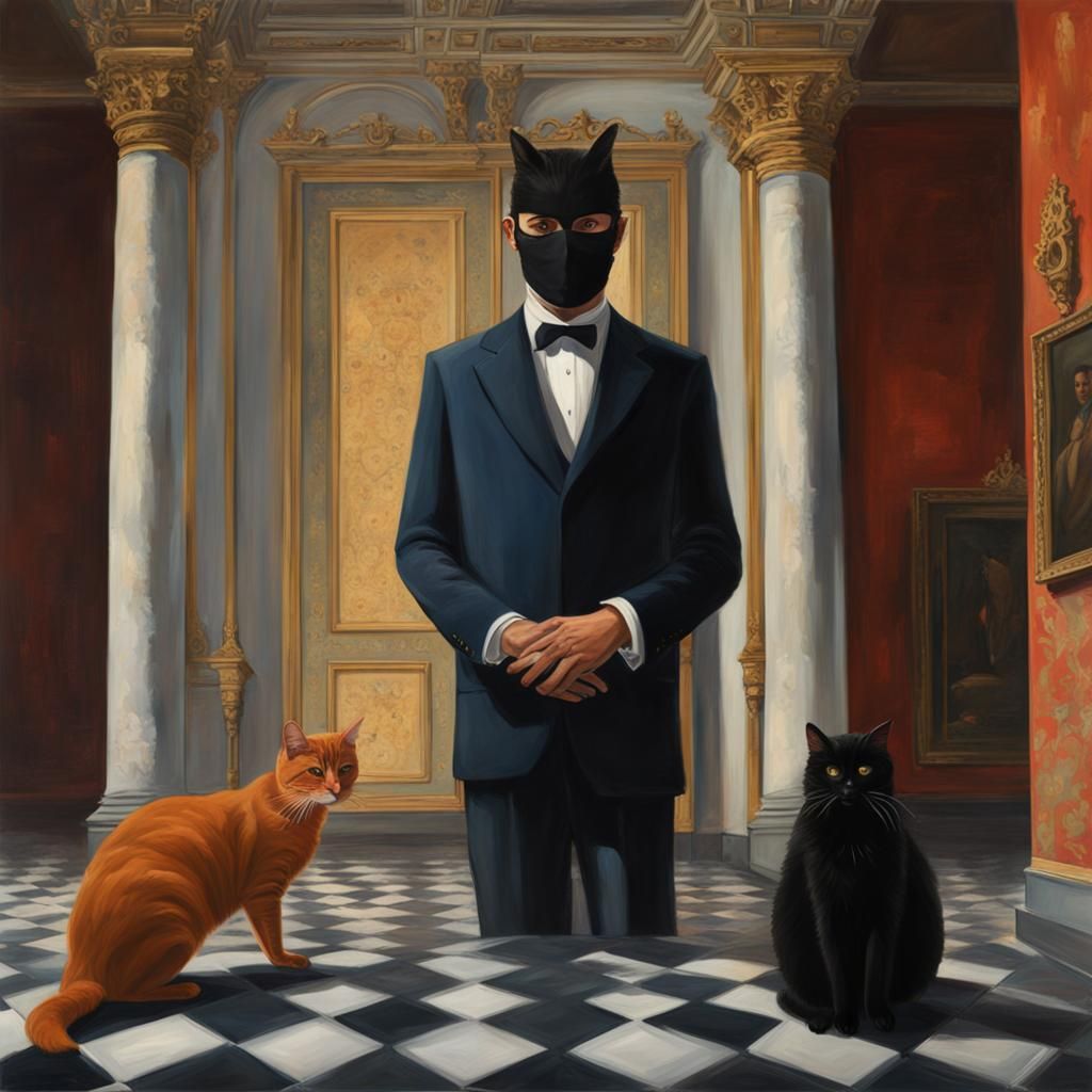 House of Cats. - AI Generated Artwork - NightCafe Creator