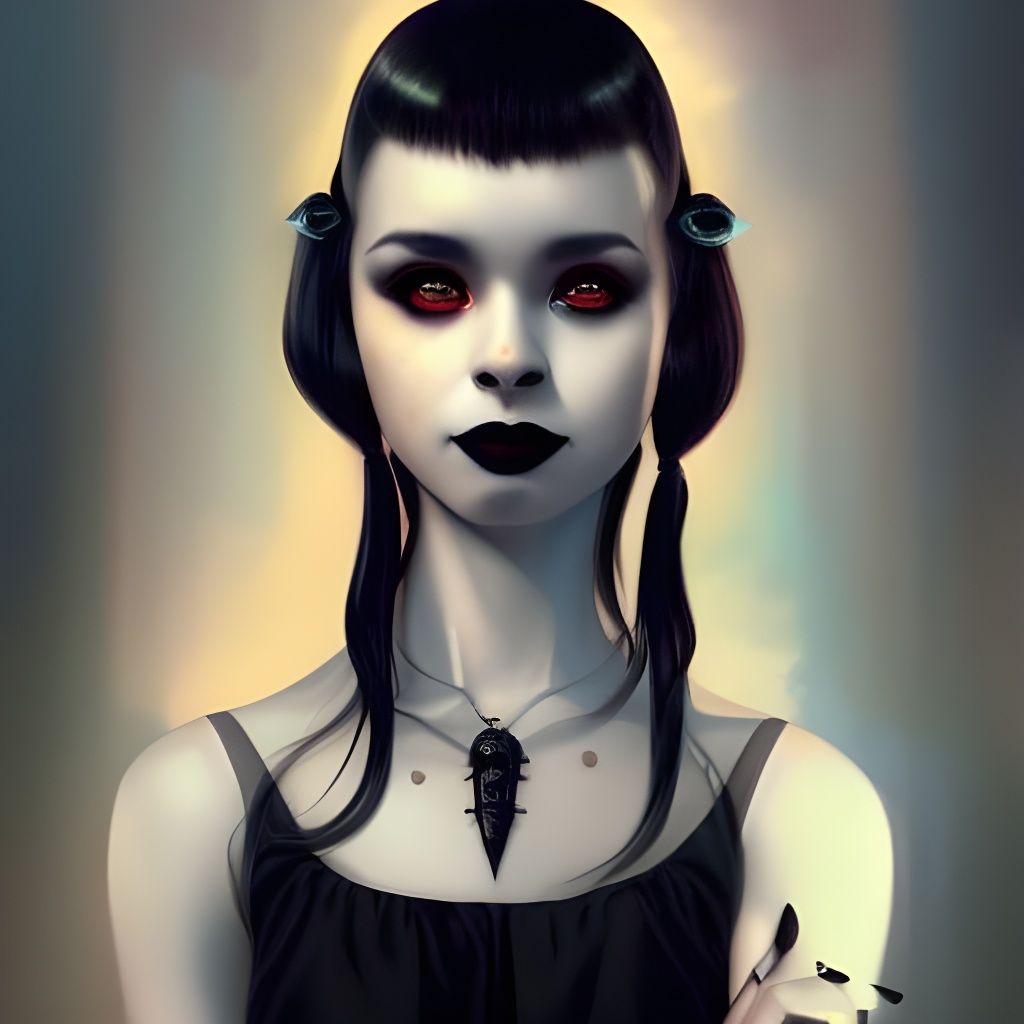 Goth is good - AI Generated Artwork - NightCafe Creator