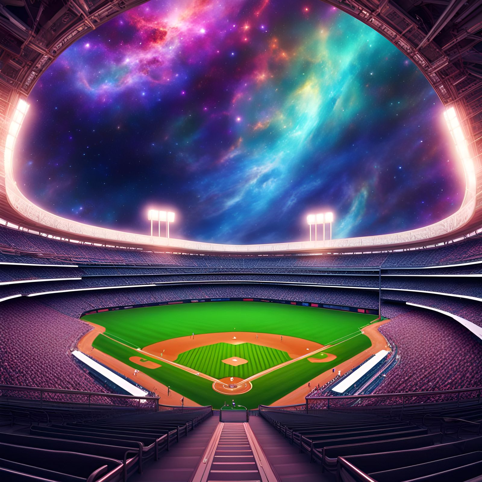 Baseball Hyper Game - AI Generated Artwork - NightCafe Creator