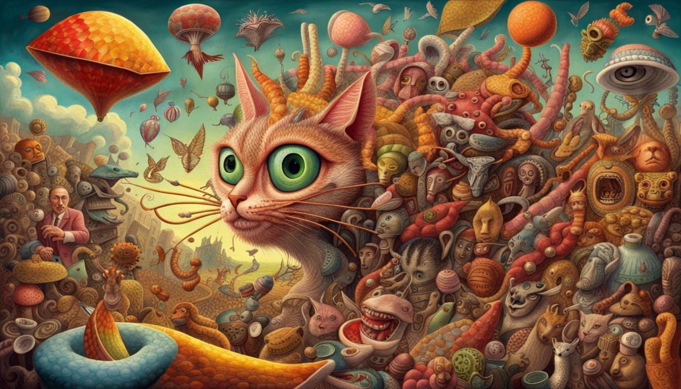 Cataclysmic hyper detailed surrealism - AI Generated Artwork ...