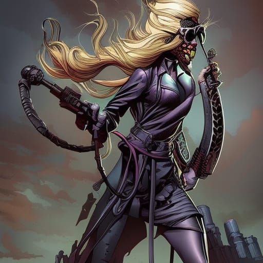 zombie girl - AI Generated Artwork - NightCafe Creator